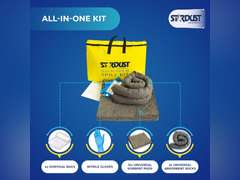 Stardust Spill Products Universal Spill Kit OSHA Compliant Solution for ...