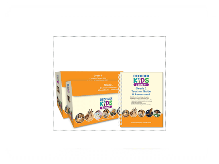 Decoder Kids Content Grade 1 Kit: Small Group Set180 Student Books (6 ...
