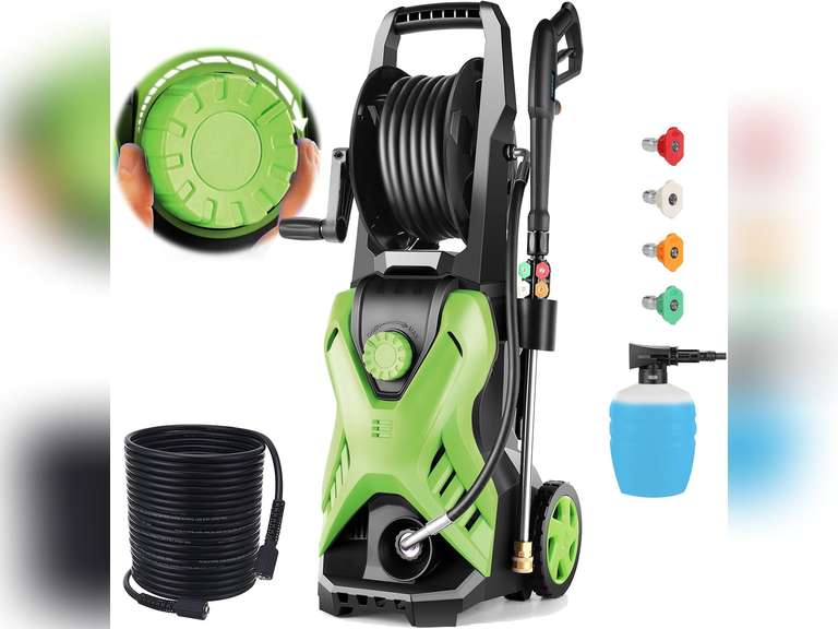5000 PSI Adjustable Pressure Washer 2.8GPM Electric Power Washer with ...