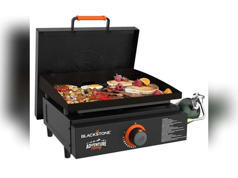 Blackstone Adventure Ready 17 Propane Griddle with Hard Cover 117 ...