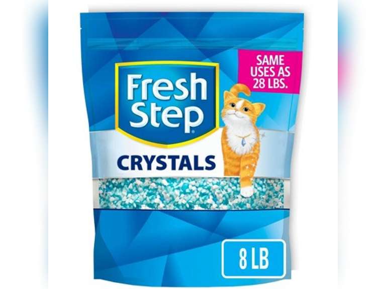 Fresh Step Crystals Premium Scented Cat Litter - 8lb 22 - Quarter Price