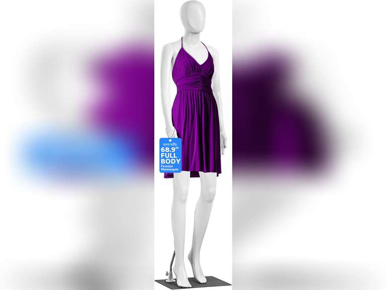 Adjustable Female Mannequin Full Body - 68.9" Detachable Female Dress ...