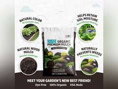 Back to the Roots 25.7qt (1 Cubic ft) Organic Premium Mulch 29 ...