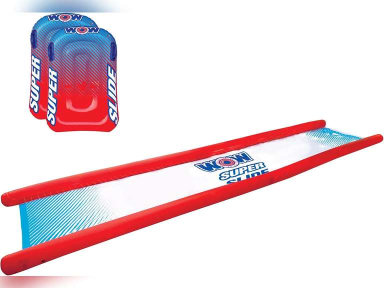 WOW Sports Super Slide Giant Backyard Slip and Slide with Sprinkler ...