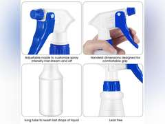 Yinder 18 Pcs 16 Oz Plastic Spray Bottle Bulk Empty Refillable Spray ...