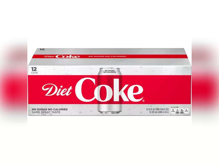 12 fl. oz. Diet Coke Fridge Pack Cans (23 Pack) BB 01/26 16 - Quarter Price
