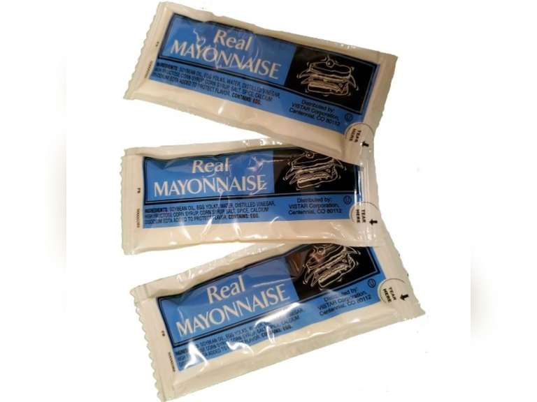 Vistar Mayonnaise Packets, 200 count-9g, 80005, BB 10/03/25 40 ...