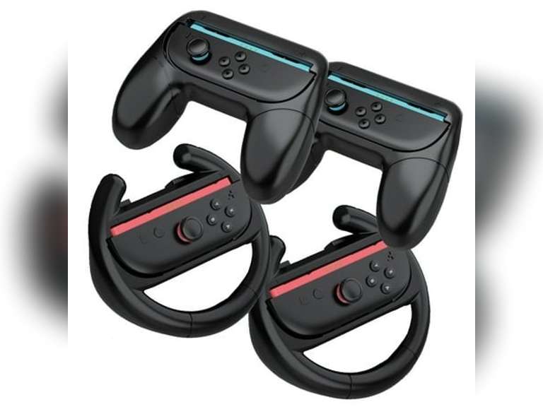 HEYSTOP Switch Wheel Controller for Nintendo Switch 2 4 Pack Joy-Con ...