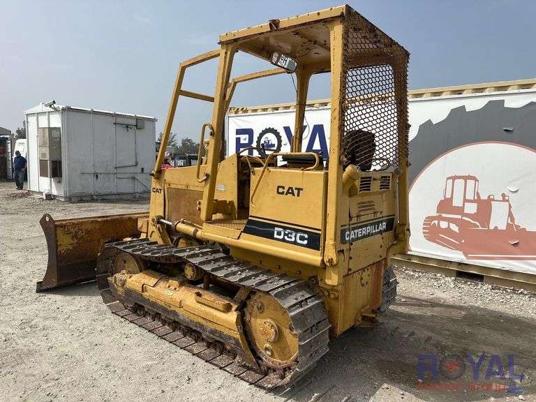 1988 Caterpillar D3c Dozer Crawler Tractor Royal Auction Group