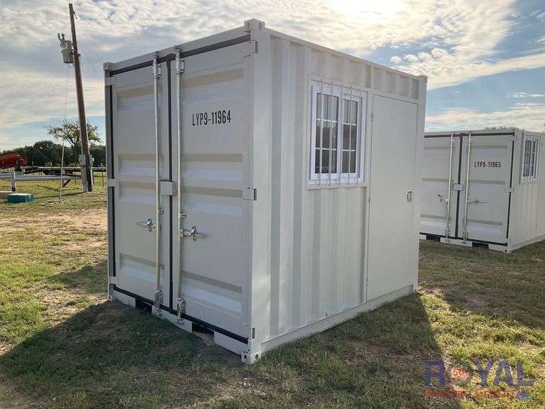 Portable Office Shipping Container Unit - Royal Auction Group