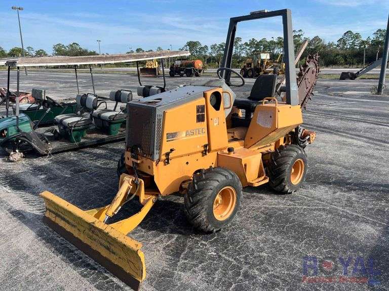 2003 Case Astec 460 RT Ride on Trencher - Royal Auction Group