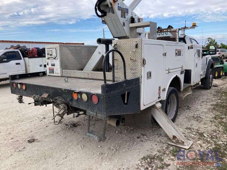 2018 Ford F550 4x4 Altec L37MR 37FT Material Handler Bucket Truck ...