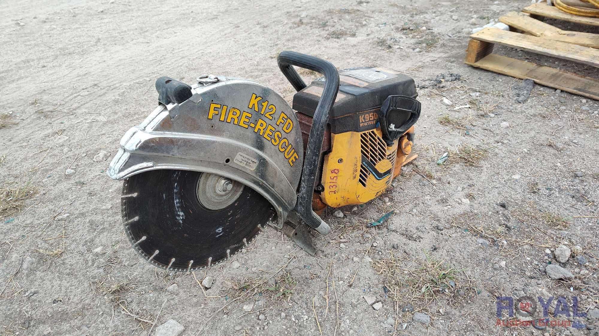 Partner K950 Concrete Rescue Cut Saw Royal Auction Group