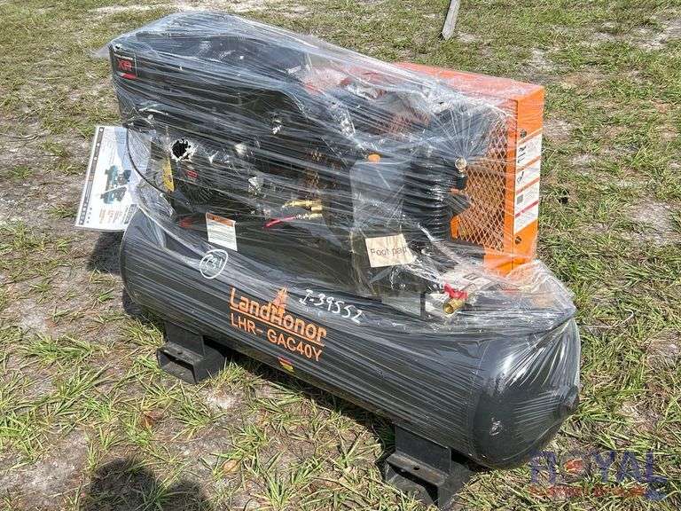 2024 LandHonor LHR-GAC40Y 40 Gallon 2-Stage Air Compressor - Royal ...