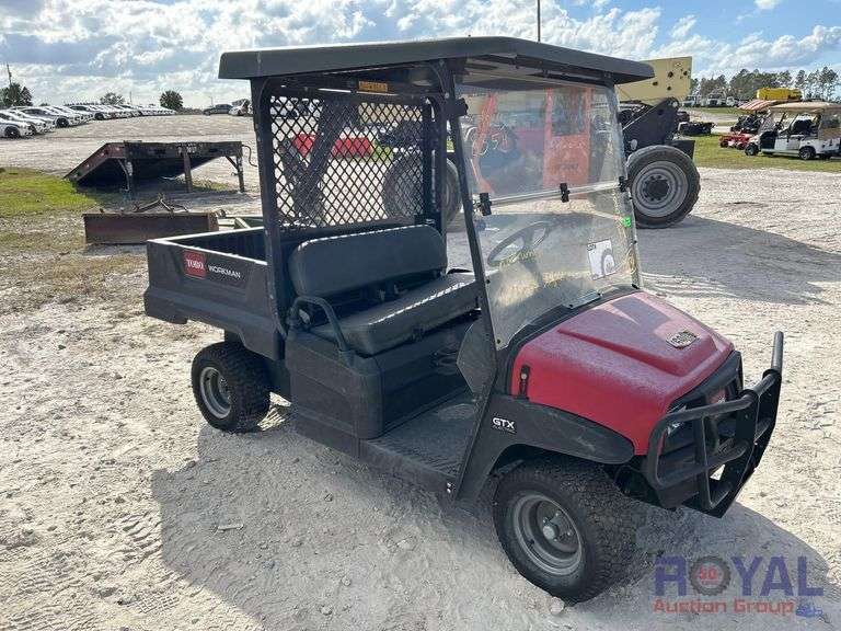 2019 Toro Workman GTX Electric Utility Cart - Royal Auction Group