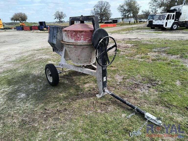 2014 Toro Concrete Mixer S/A Towable Trailer - Royal Auction Group