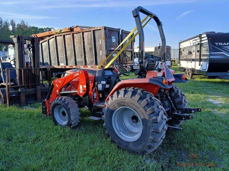 RK 37 Tractor with L102 Loader Arms - Royal Auction Group