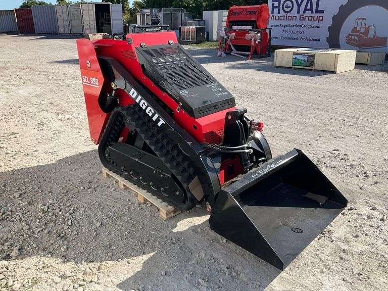 2023 Diggit SCL 850 Mini Track Loader Skid Steer - Royal Auction Group