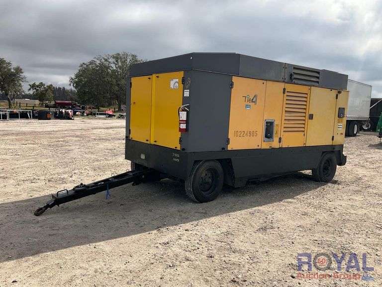 2012 Atlas Copco 1600 CFM Air Compressor - Royal Auction Group