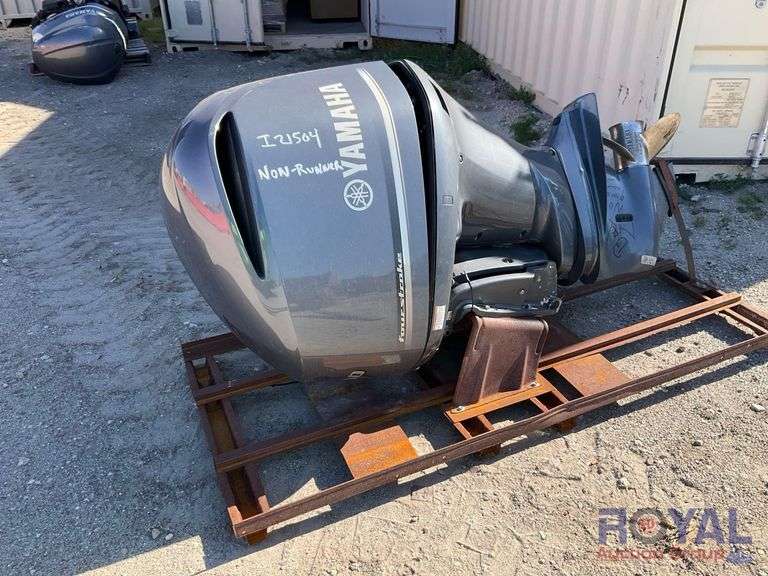 Yamaha 300 Four Stroke Outboard Motor - Royal Auction Group