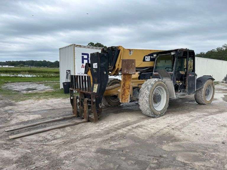 2014 Caterpillar TL1055C 4x4 Telescopic Telehandler Forklift - Royal ...