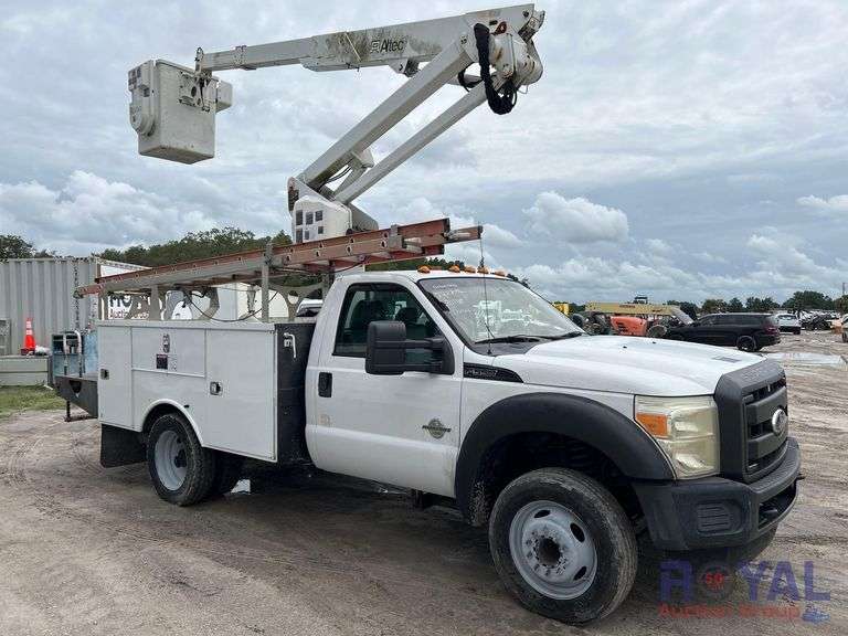 2011 Ford F550 Altec AT237 Bucket Truck - Royal Auction Group