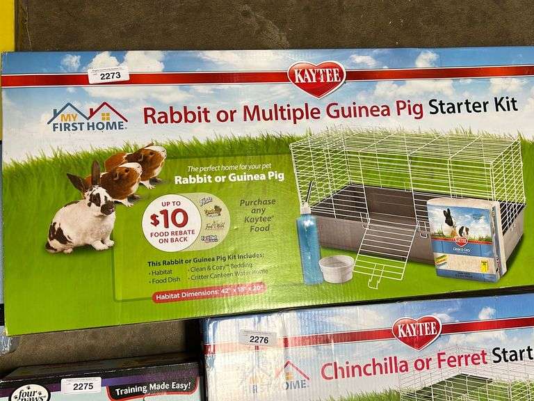 Large Kaytee Small Animal Cage Starter Kit - Rogers Community Auction Inc.
