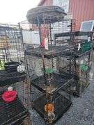 Triple Stack Rabbit Cage - Rogers Community Auction Inc.