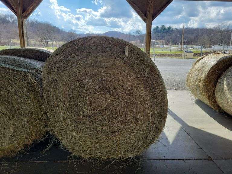 2 Round Bales 1st Orchard Grass Mix Barn Stored (4x4.5) - Rogers ...