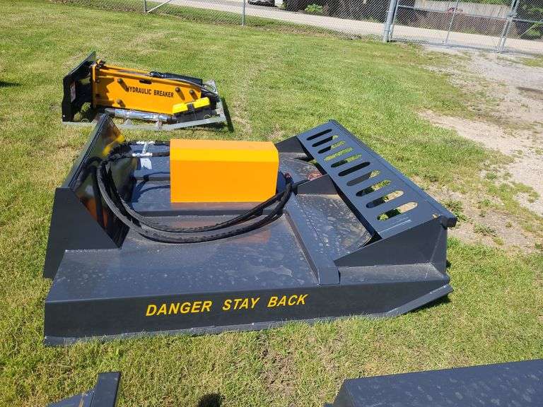 Wolverine 72" Hydraulic Brush Cutter - Rogers Community Auction Inc.