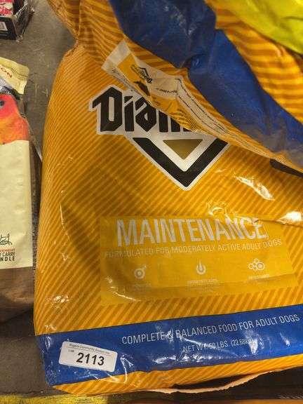 40lb Diamond Maintenance Dog Food - Taped - Rogers Community Auction Inc.