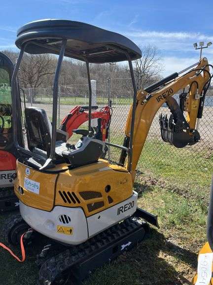 IRE 20 Mini Excavator w/ Kubota Diesel Engine, Hyd. Thumb - Rogers ...