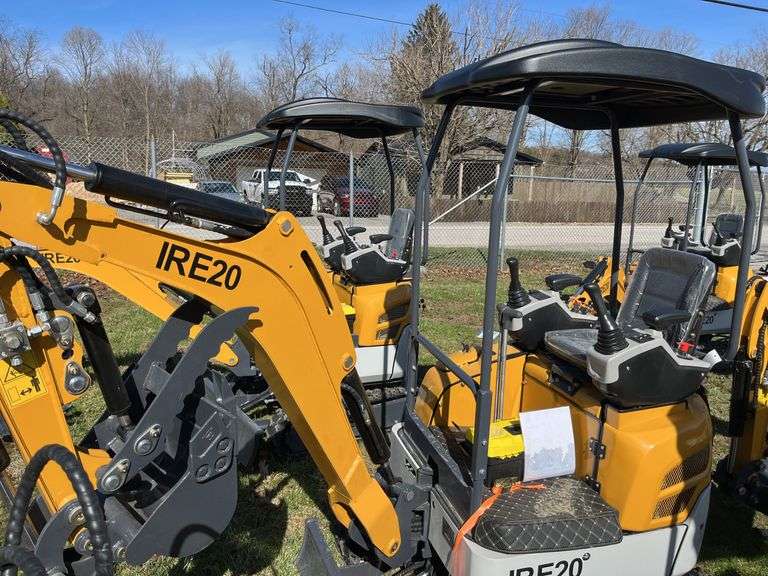 IRE 20 Mini Excavator w/ Kubota Diesel Engine, Hyd. Thumb - Rogers ...