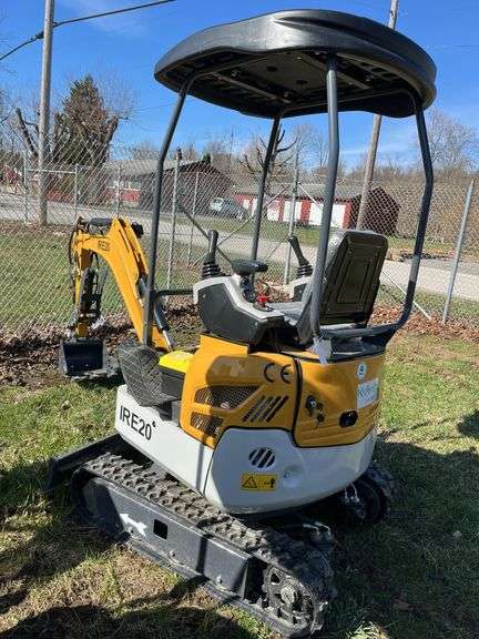 IRE 20 Mini Excavator w/ Kubota Diesel Engine, Hyd. Thumb - Rogers ...