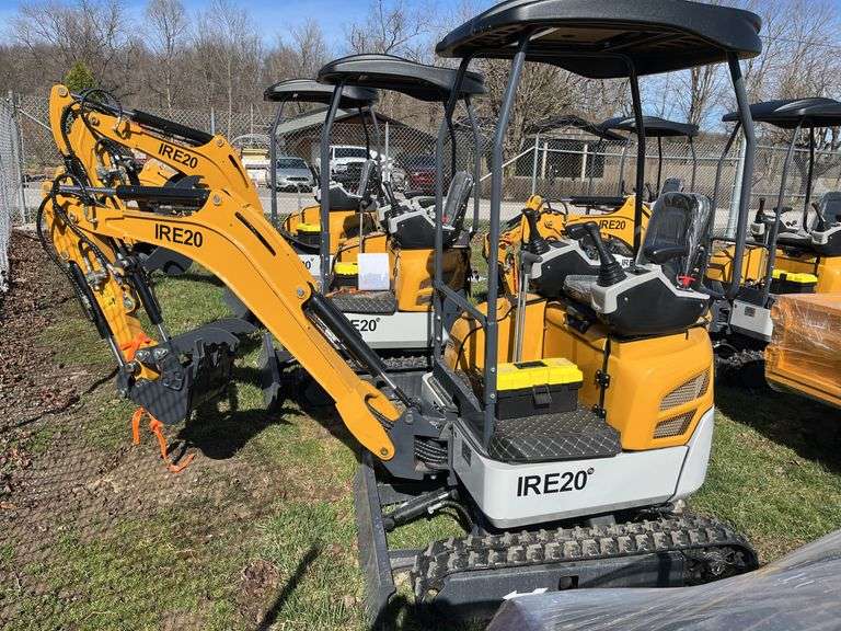 IRE 20 Mini Excavator w/ Kubota Diesel Engine, Hyd. Thumb - Rogers ...
