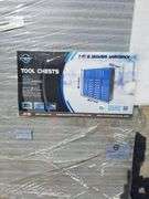 Blue Steelman 7' 16 Drawer Tool Box - Rogers Community Auction Inc.
