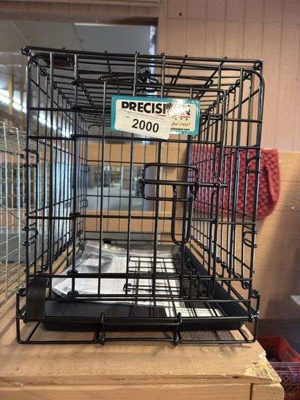 New Small 2 Door Wire Folding Crate - Rogers Community Auction Inc.