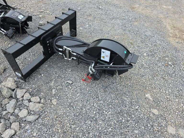 Giyi Skid Loader Stump Grinder - Rogers Community Auction Inc.
