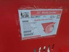 Raytree RMBC72 Skid Loader Block Crusher - Rogers Community Auction Inc.