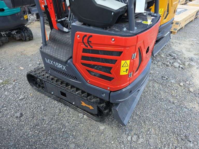 CFG MX15RX Mini Excavator w/ Blade, Thumb, Pilot Controls - Rogers ...