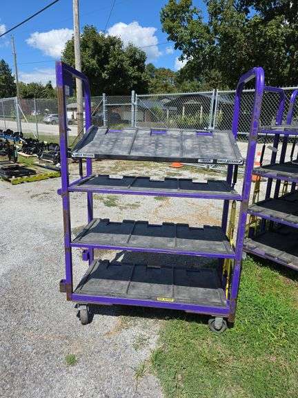 Heavy Duty Rolling Storage Rack - Rogers Community Auction Inc.