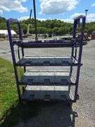 Heavy Duty Rolling Storage Rack - Rogers Community Auction Inc.