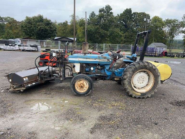 Ford 3000 Series Tractor W/ Box Broom & Sprayer Tank - Rogers Community ...