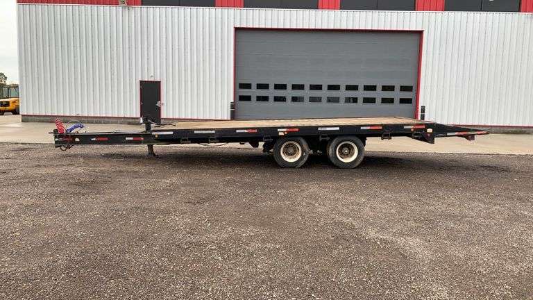 "ABSOLUTE" 2002 Rolls Rite 24' Tilt Trailer - RES Auction Services