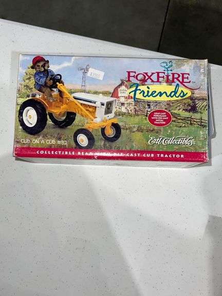 "ABSOLUTE" Fox Fire Friend "Cub on a Cub" Toy - RES Auction Services