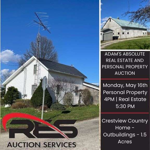 Adams Absolute Real Estate Auction - RES Auction Services