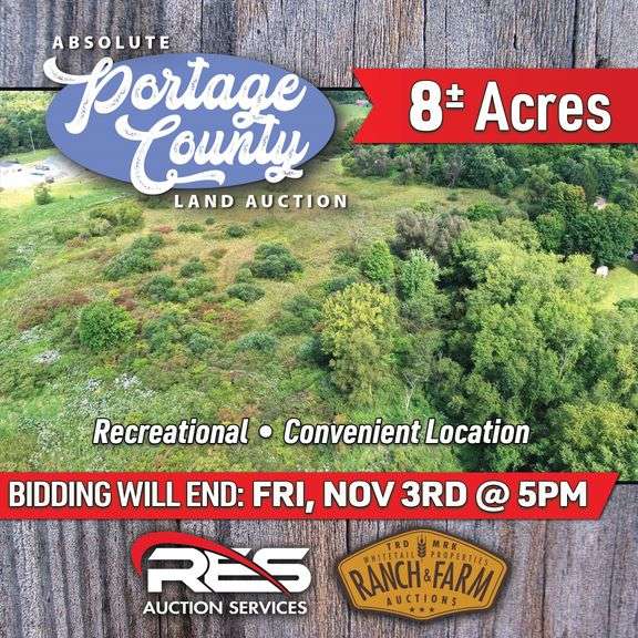 Absolute Online Only Portage County Land Auction - RES Auction Services