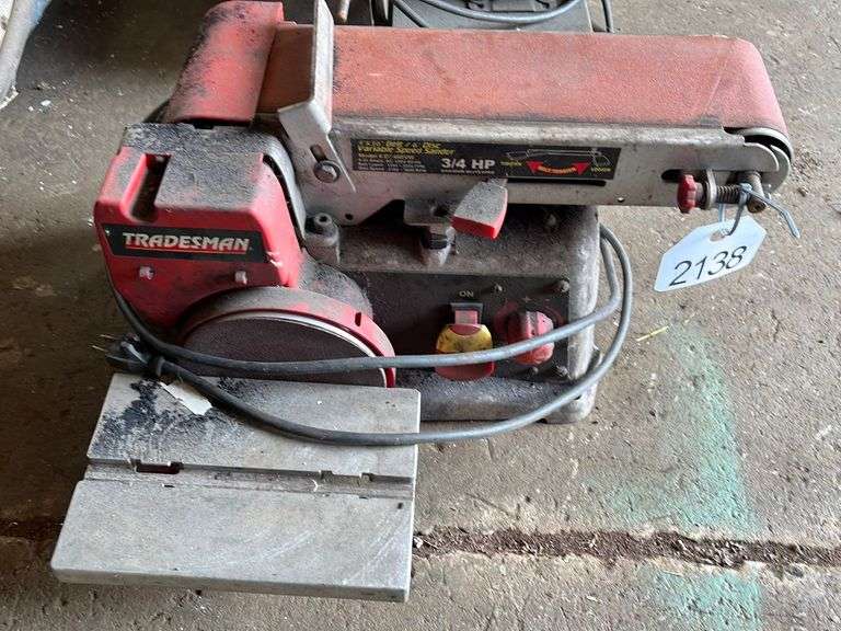 Tradesman Belt/Disc Grinder - RES Auction Services