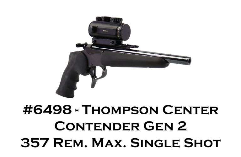 Thompson Center Contender Gen 2 357 Remington Maximum Single Shot ...