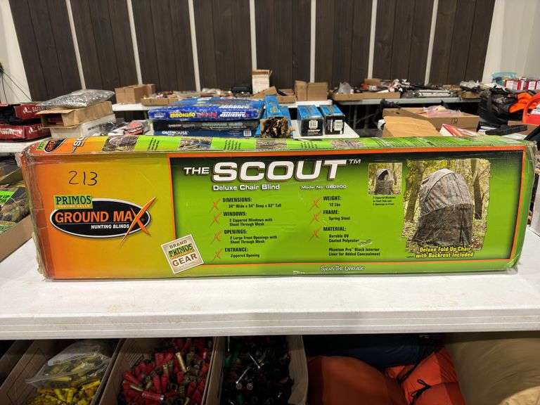 Primos "The Scout" Deluxe Chair Blind - RES Auction Services